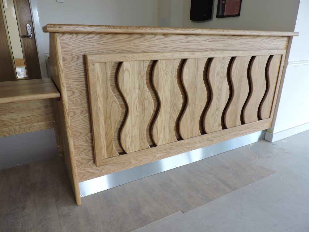 A reception desk for intermediate students - Chippendale School of ...