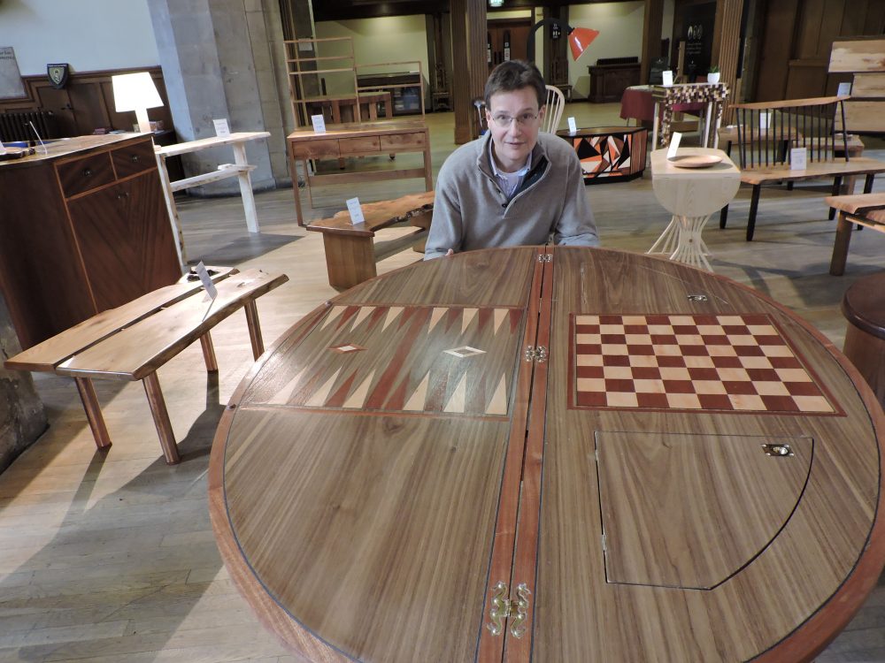A side and games table - Chippendale School of Furniture